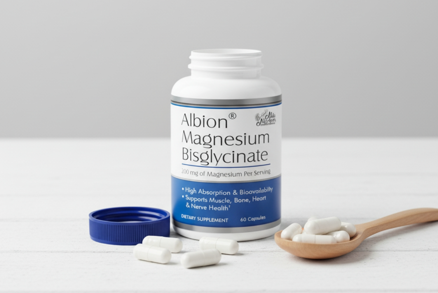 Albion Magnesium Bisglycinate | Best Absorbed Magnesium Form – MilaMiamor