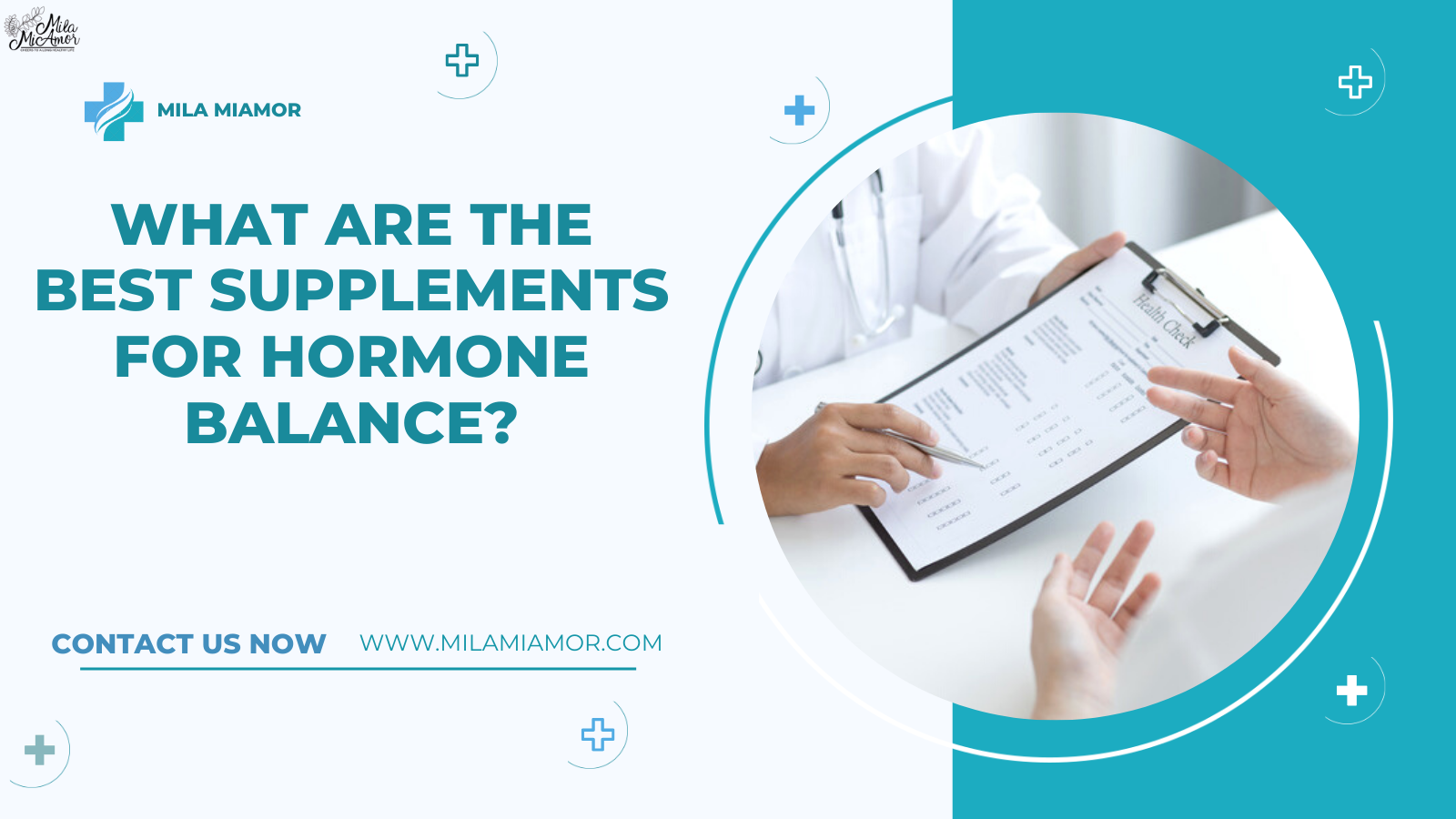 What are the best supplements for hormone balance – MilaMiamor