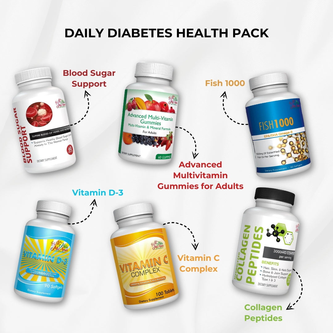 Shop Anti-Sugar Health Pack | Diabetes Dietary Supplement – MilaMiamor