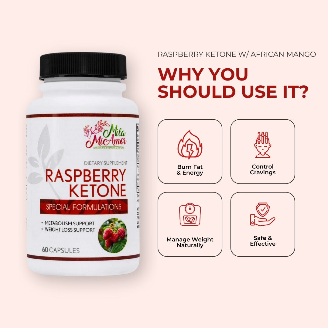 Raspberry Ketone W/ African Mango | Keto Diet | Metabolism and Weight ...