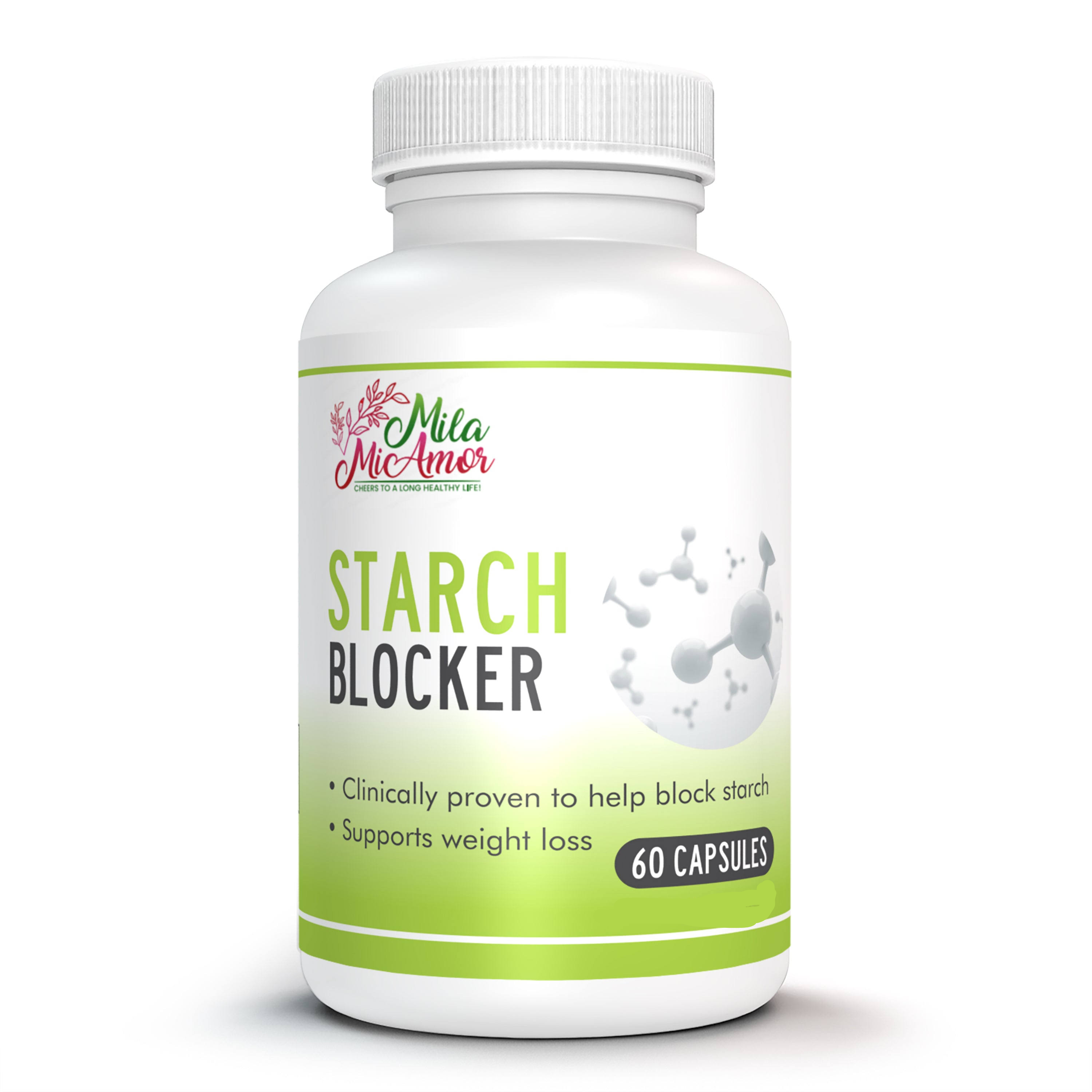 Starch Blocker | Caffeine Free | White Kidney Bean Extract | Metabolis ...