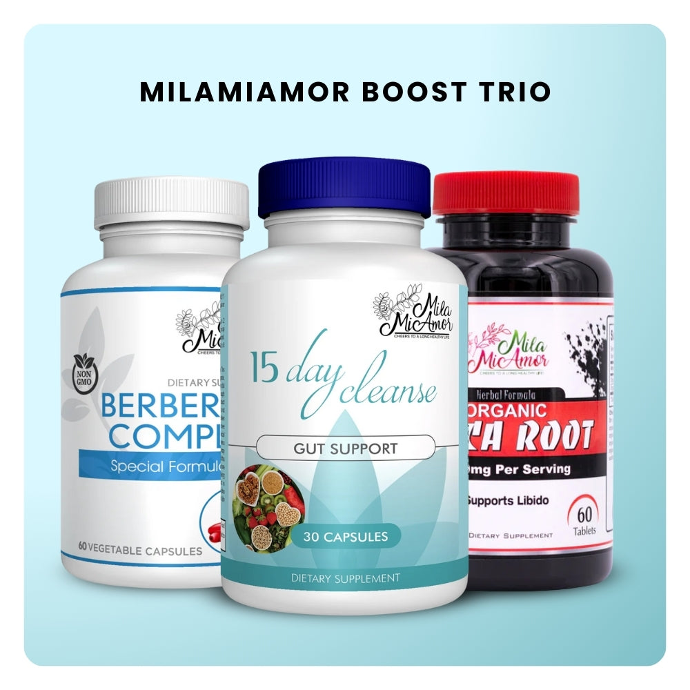 Mila Miamor Boost Trio | 15 Day Cleanse Supplement Bundle – MilaMiamor